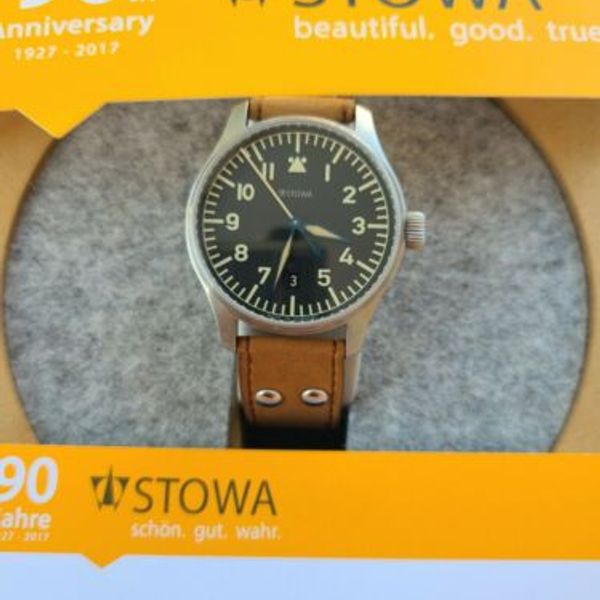 STOWA Flieger Logo & Date Limited Edition 90th Anniversary | WatchCharts