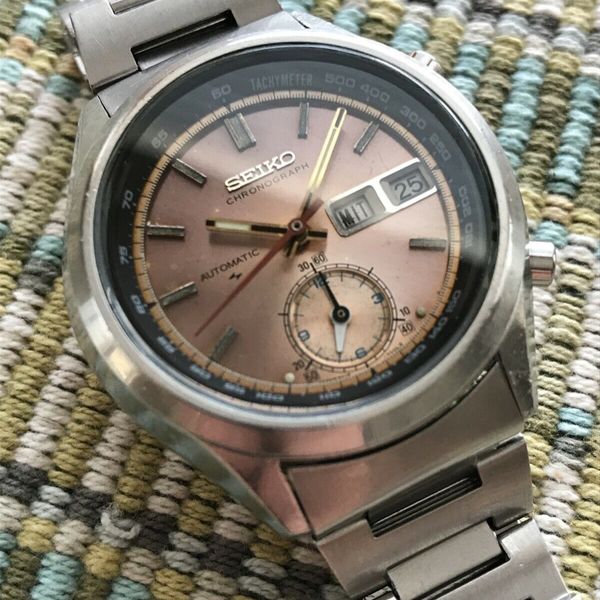 Vintage Seiko Automatic "Flyback" Chronograph - 7016-7000 - 17J EXC ...