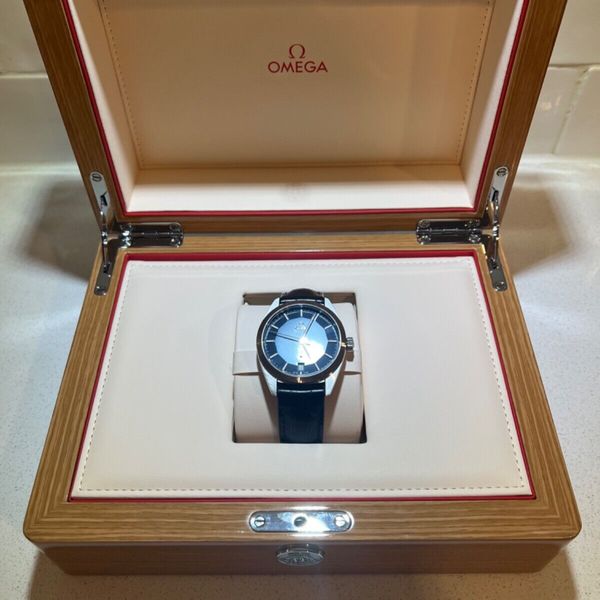 OMEGA Constellation Blue Men's Watch - 130.33.39.21.03.001 ...