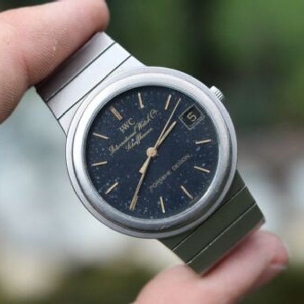 IWC PORSCHE DESIGN 33MM TITANIUM QUARTZ WATCH | WatchCharts