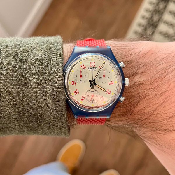 [WTS] Swatch JFK Chrono | WatchCharts
