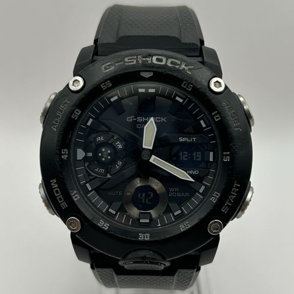 Casio G Shock GA-2000 Analog Digital Mens Watch - New Batteries - WORN ...