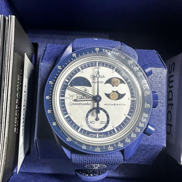 Swatch x Omega Mission To Earth-phase Moonshine Gold, IN HAND, SAME DAY SHIPð ð ¨ | WatchCharts ...