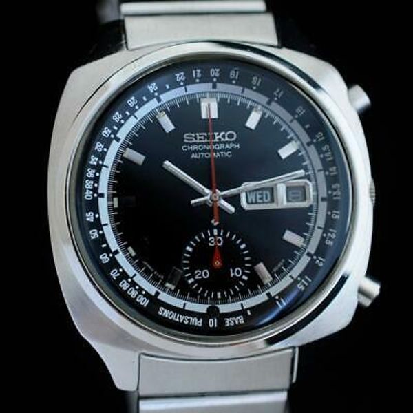 GENUINE GENTS SEIKO MEDICAL CHRONOGRAPH VINTAGE AUTOMATIC REF 6139-6020 ...