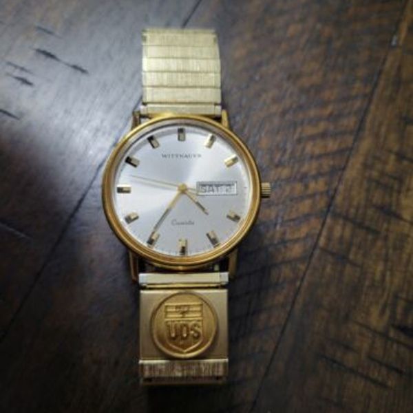 United Parcel Service UPS Wittnauer 5 Year Safe Driving Quartz Watch ...