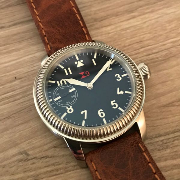Custom Type A Pilot Flieger Watch TC-9 Dial | WatchCharts Marketplace