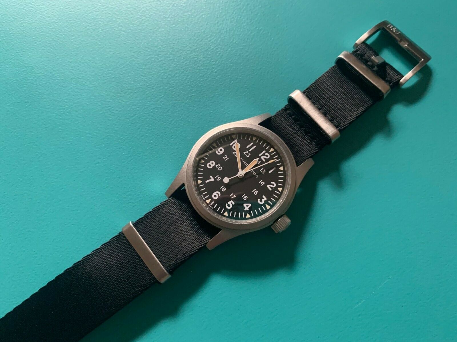 Hamilton Khaki Field Mechanical - H694290 - Hand Winding - ETA 2801-2 ...