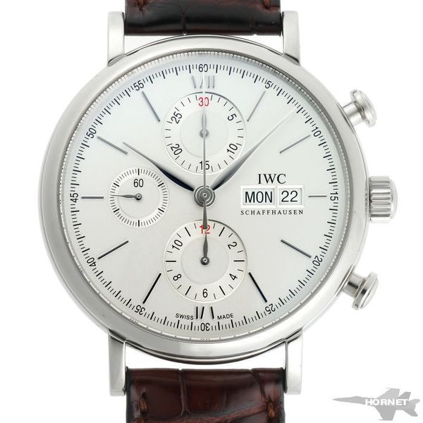IWC International Watch Portofino Chronograph Automatic IW391007 Silver ...