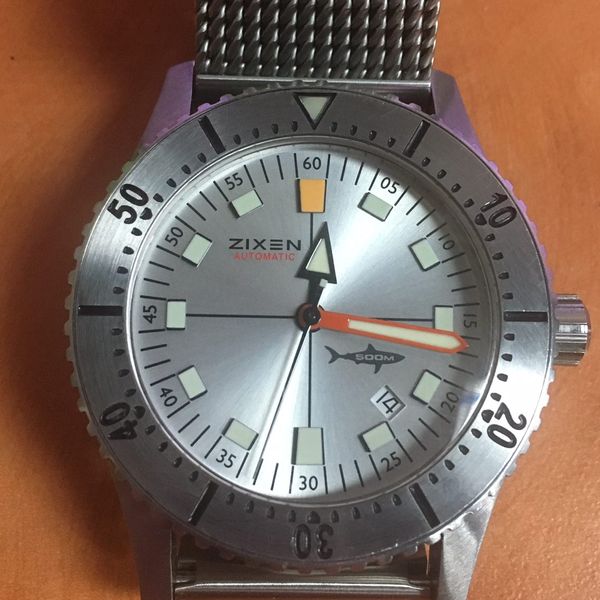 Price Drop: ZIXEN Nitrox II 500m Vintage Diver | WatchCharts Marketplace