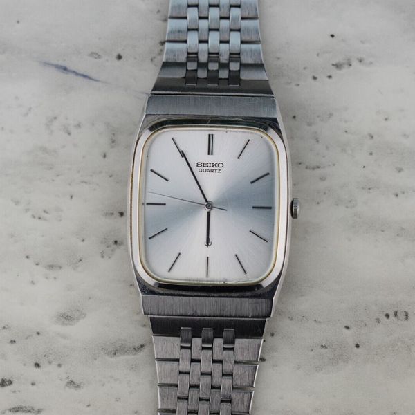ð ¯ð µ Seiko Quartz Rectangular Dial JDM Japanese Import Vintage Men's Watch | WatchCharts ...