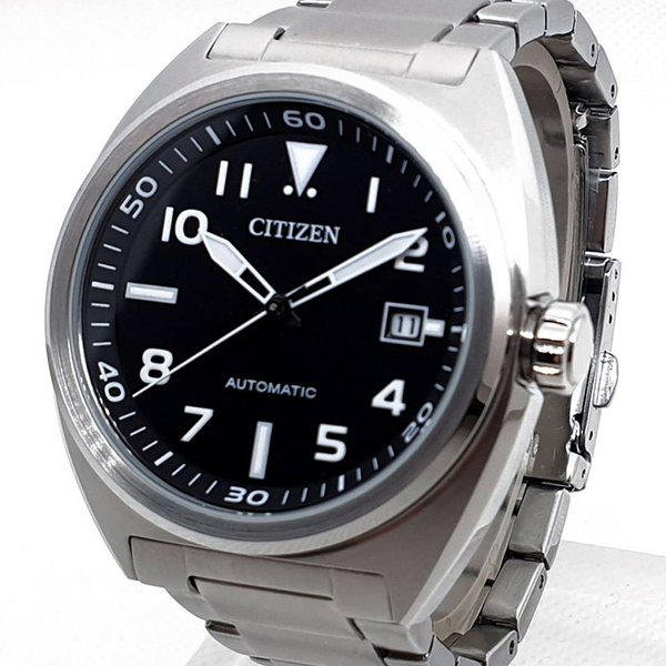Citizen Automatic NJ0100-89E Black Dial Men's Watch Date Display ...