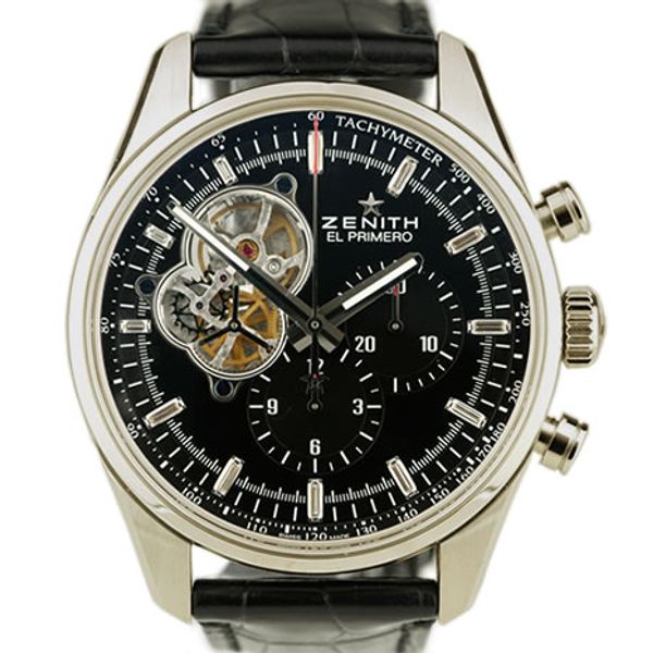 【Beauty products! ] Zenith Chronomaster El Primero Open Zenith Boutique Osaka limited model 03. ...