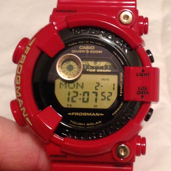 G-Shock Frogman GF-8230 Rising Red 30th Anniversary | WatchCharts ...