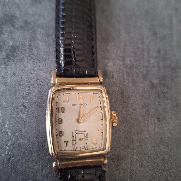 Vintage Hamilton 10K Filled Tank Watch | WatchCharts Marketplace