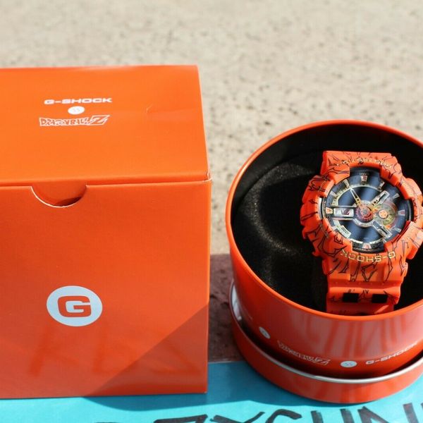 G-SHOCK × Dragon Ball Z DBZ Casio GA-110JDB-1A4JR - Limited Edition ...