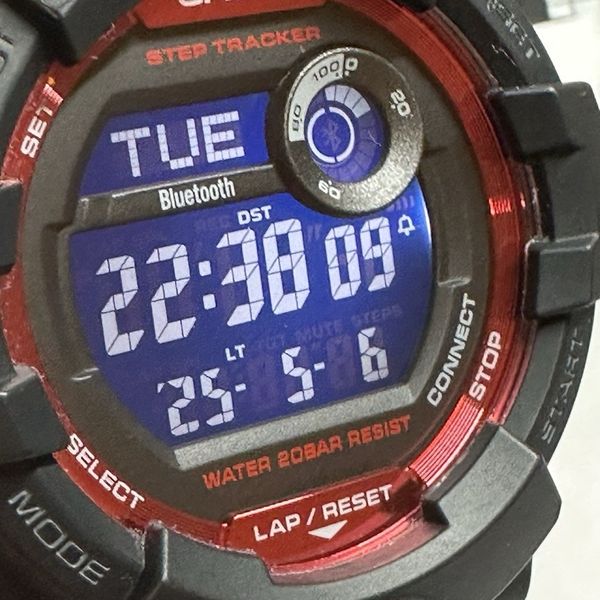 Casio G-shock Squad Bluetooth Step Tracker Digital 200m Men's Watch GBD ...