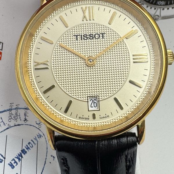 Vintage Tissot Texture Dial With Box And papers Mens Watch ...