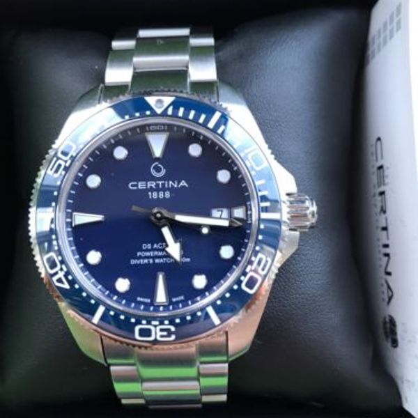 Certina Ds Action Divers Watch 300m Powermatic 80 | WatchCharts Marketplace