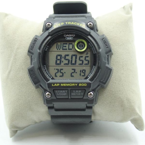 CASIO WS-2100H Lap Memory 200 Digital Quartz Wristwatch - A12 ...