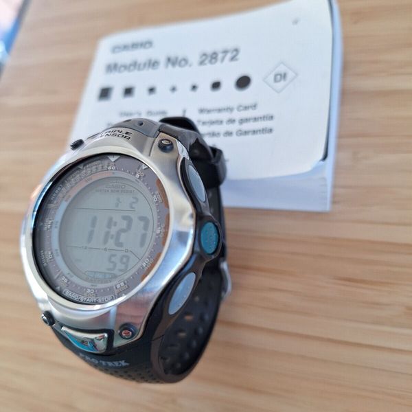 Casio PRO TREK PRG-70 Triple Sensor Solar Powered Watch | WatchCharts Marketplace
