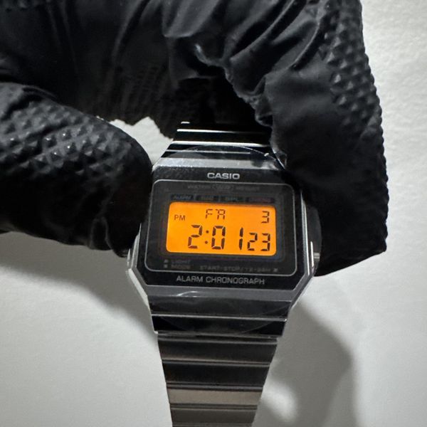 Casio A700W-1A, Digital Watch, Chronograph, Alarm, Day/Date, Thin Case ...