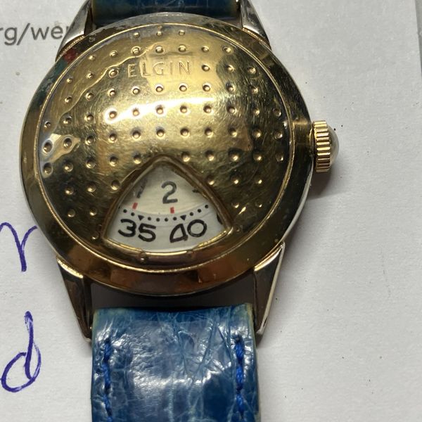 Vintage Elgin Golf ball Watch. WORKING See Description | WatchCharts ...