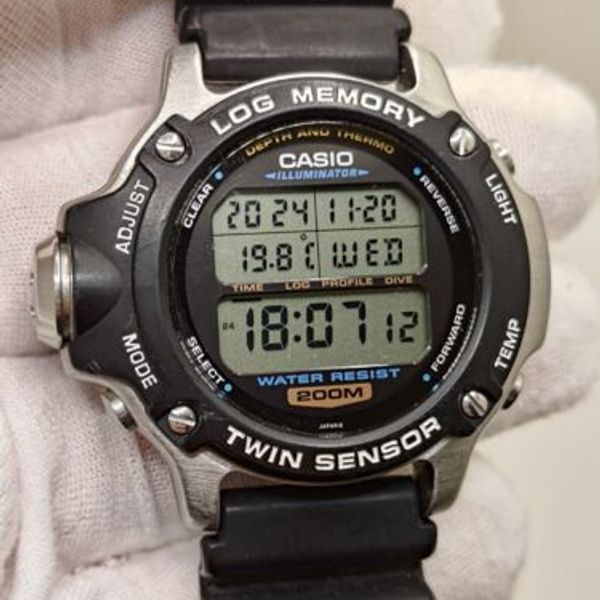 Casio Diver DEP-610 Vintage LCD Collector Watch Japan | WatchCharts ...