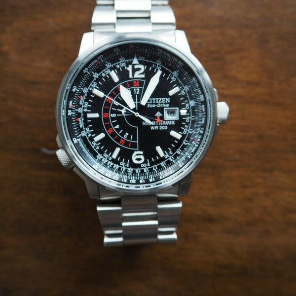 Citizen Nighthawk Watch Eco-Drive BJ7000-52E Mens | WatchCharts