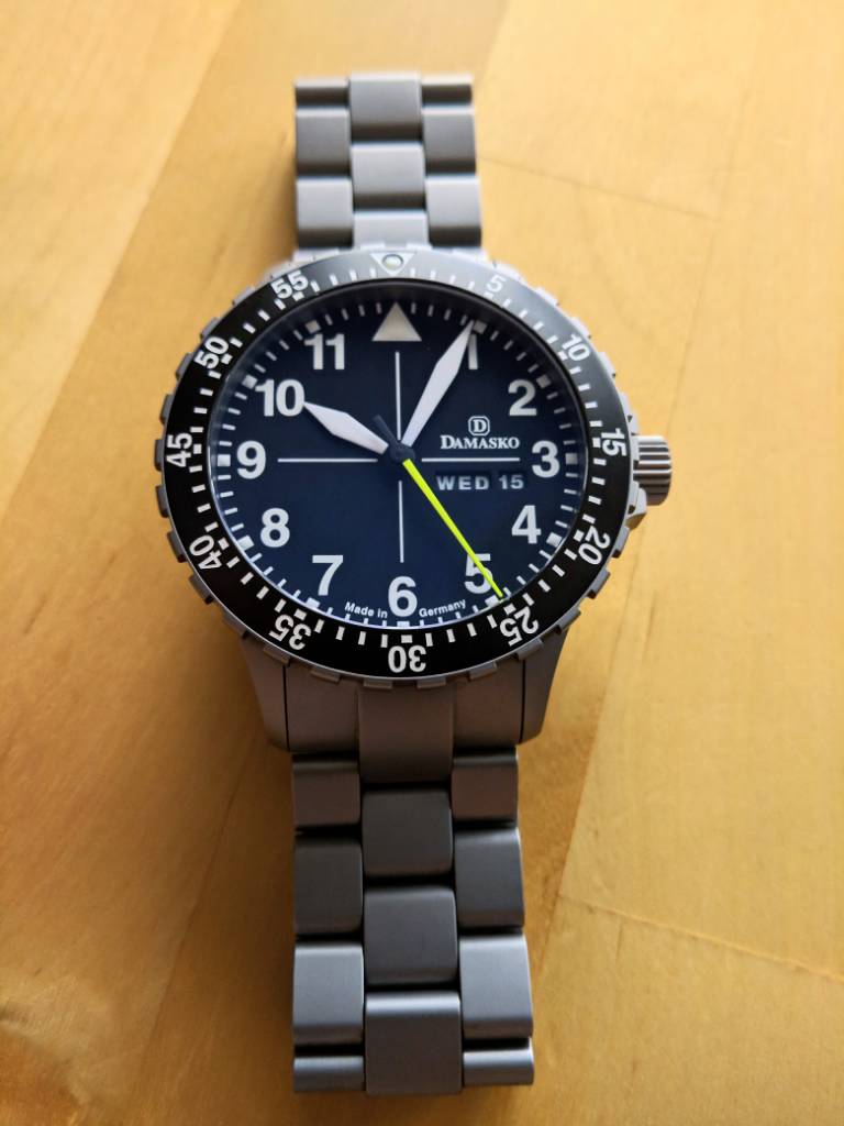 Damasko DA46 on bracelet | WatchCharts