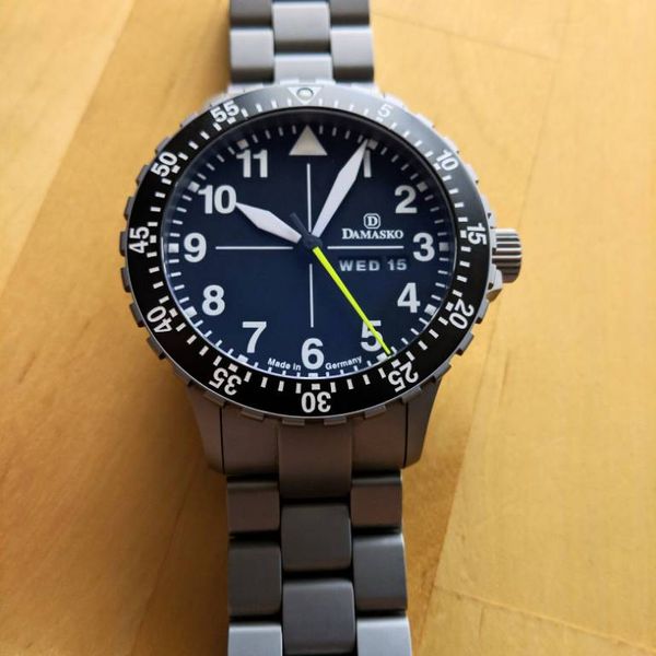 Damasko DA46 on bracelet | WatchCharts