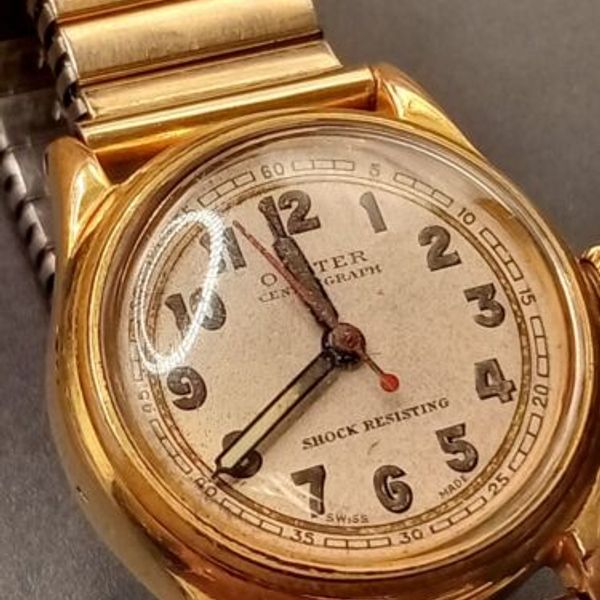 Vintage Rolex Oyster Centregraph WW2 Military Watch | WatchCharts ...