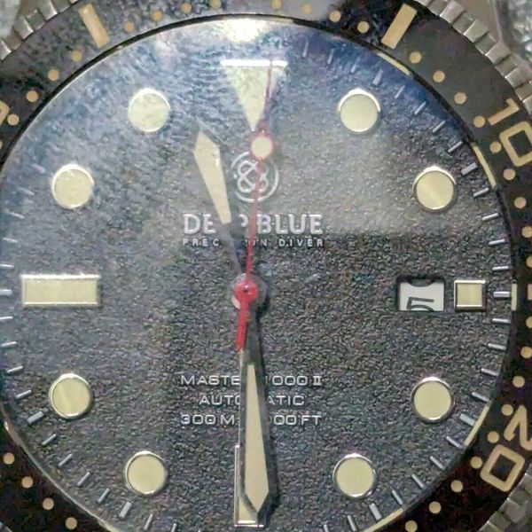 Deep Blue Precision Diver Master 1000 II Automatic Dive Watch ...