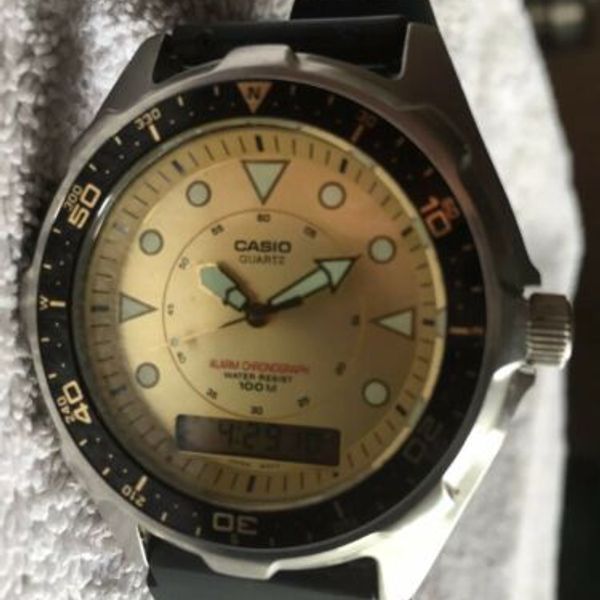 Casio Quartz 2701 AMW 320R Alarm Chronograph 911A5 G92 Digital MENS ...