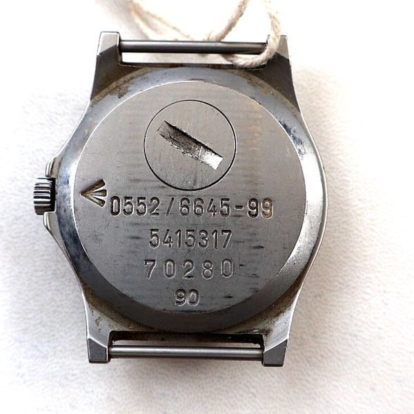 BRITISH MILITARY CWC G10 ROYAL MARINES/NAVY QUARTZ WATCH - WORKING ...
