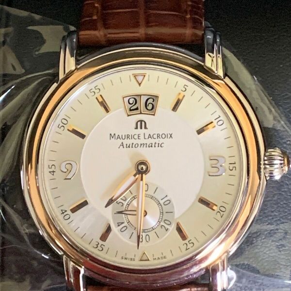 Maurice Lacroix Masterpiece (New) - Grand Guichet - 18K & Stainless ...