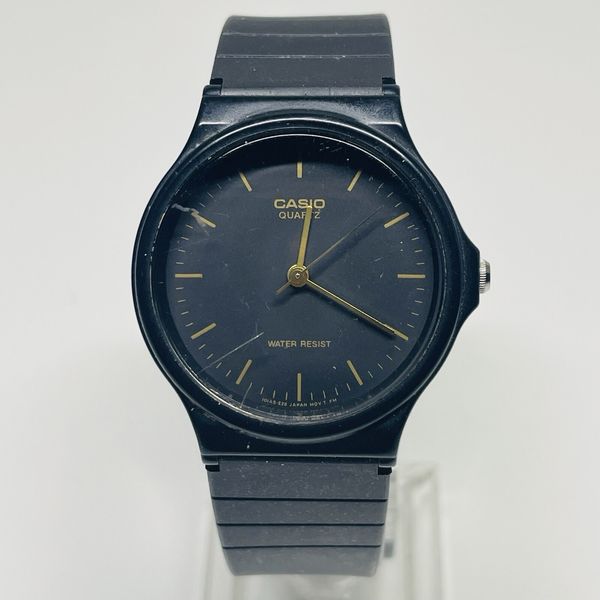 Casio Watch Women 32mm Quartz Water Resistant Black Dial Round New ...