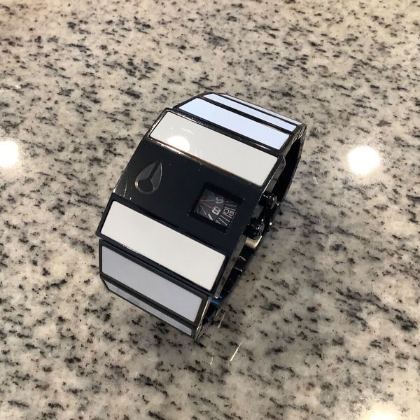 Nixon Rotolog Black/White Mens Watch | WatchCharts Marketplace