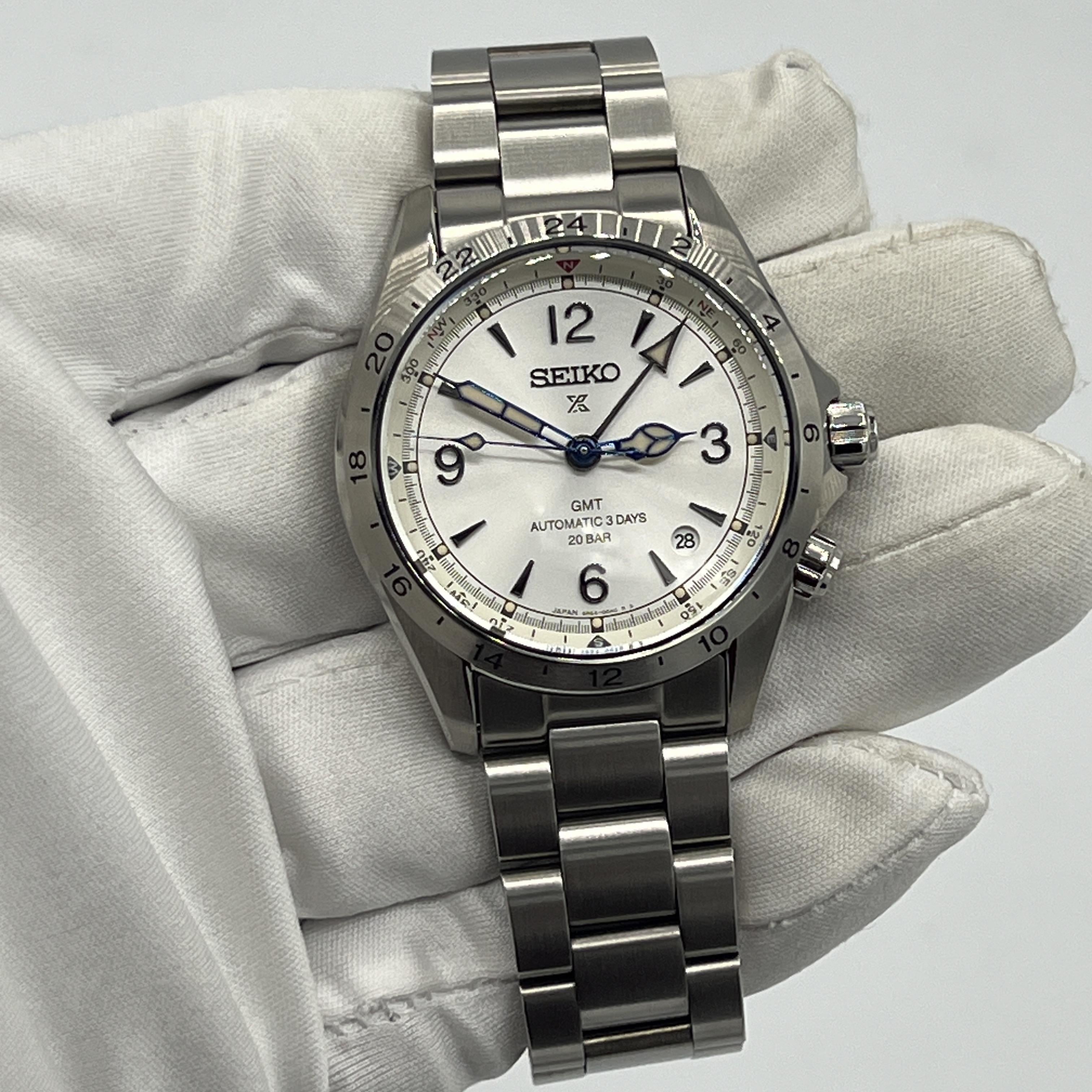 [WTS] Seiko SPB409 / SPB409J1 White Dial Polar Alpinist GMT - Caliber ...