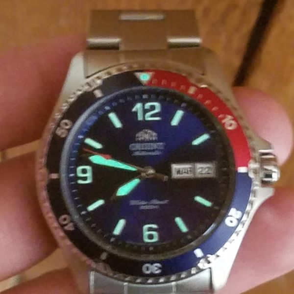 [WTS] Orient Mako II Pepsi with box | WatchCharts