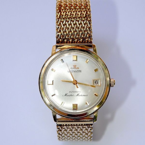 Jaeger-LeCoultre Master Mariner 10K Yellow Gold Filled Automatic Watch ...