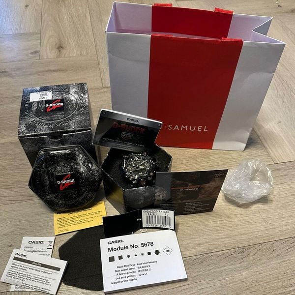 Casio G-Shock MUDMASTER GWG-2000CR-1AER Rare Limited Edition with Box ...