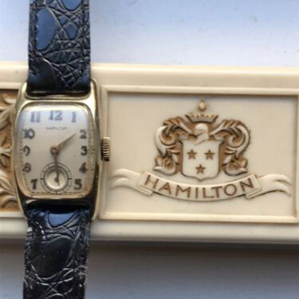 Vintage Hamilton Watch 19 Jewel With 14k Gold Filled In Box | WatchCharts