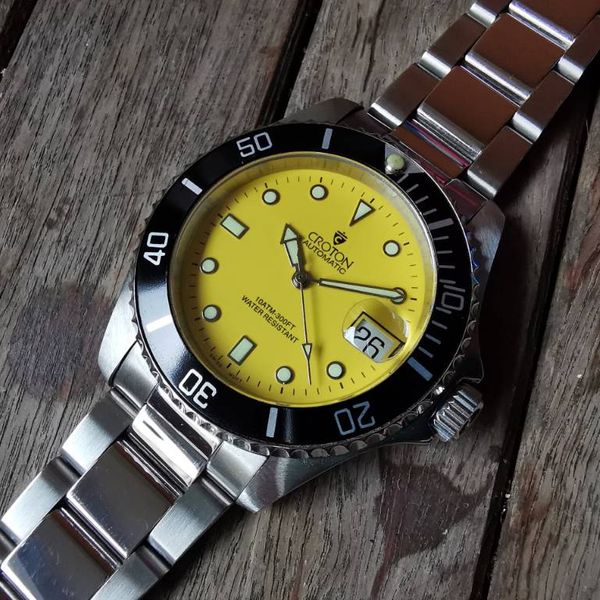 Croton ETA 2824 Sub Style Diver Watch | WatchCharts Marketplace