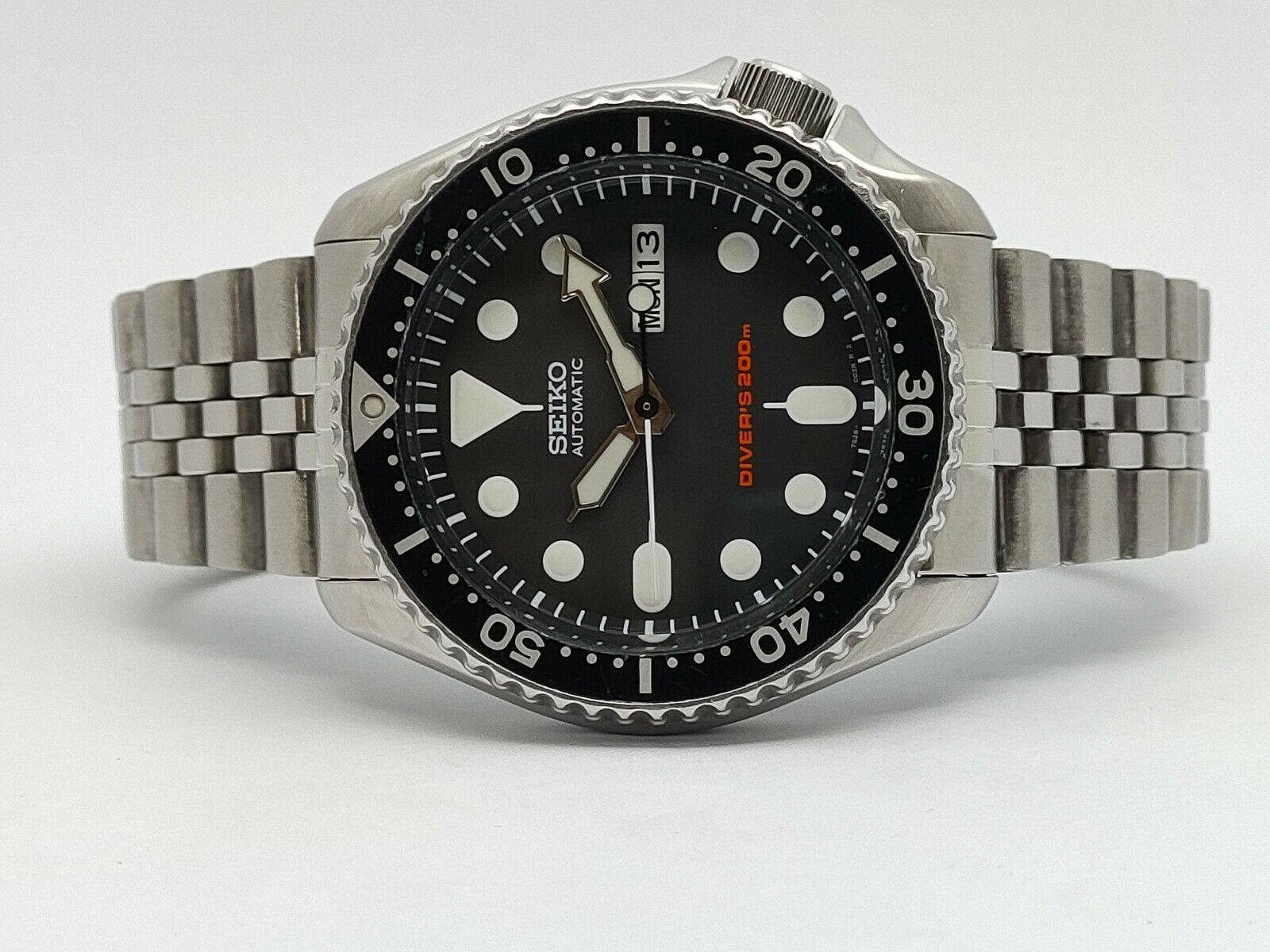 PRE OWNED SEIKO SCUBA DIVER 7S26-0020 SKX007K2 AUTOMATIC MENS WATCH ...