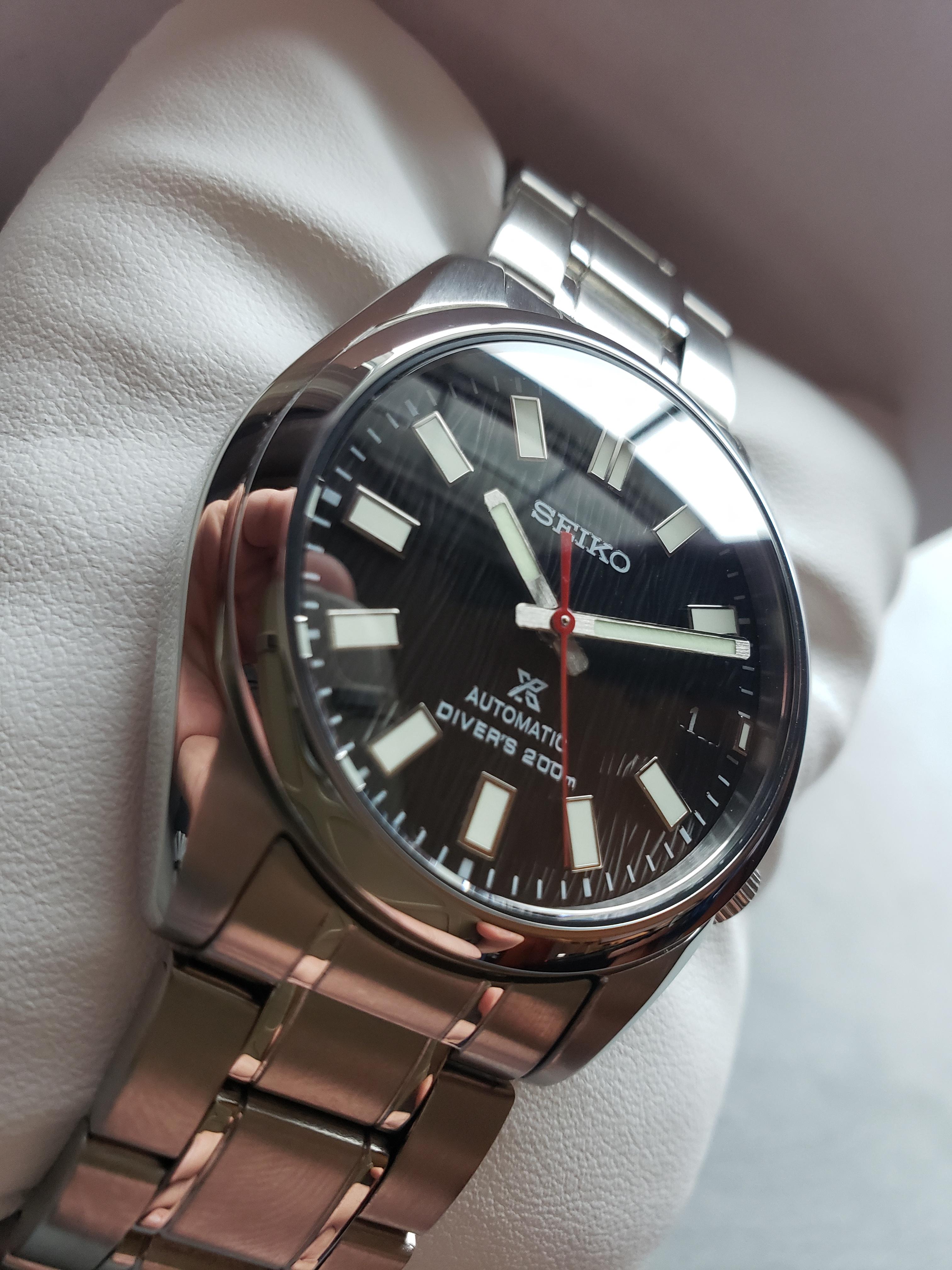 [WTS] Seiko 5 SNKL45 w/Double Domed Sapphire Crystal and Black Birch ...