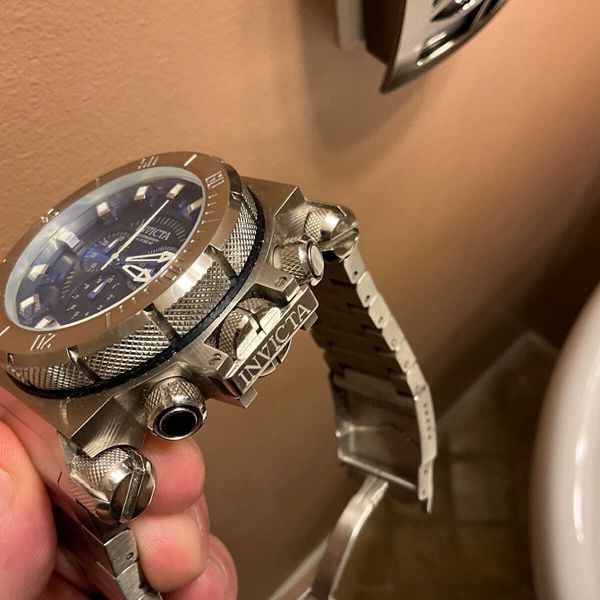 INVICTA SWISS MADE COALITION FORCES MODEL 1939 QUARTZ CHRONOGRAPH BLUE ...