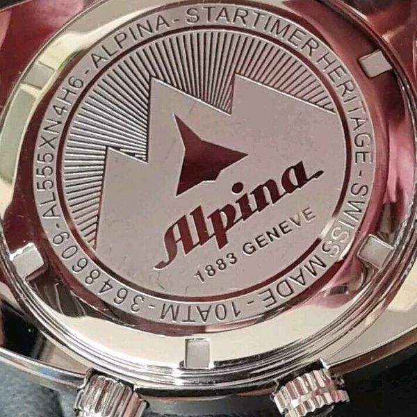 New Alpina Startimer Pilot Heritage AL-555XN4H6, men's automatic watch ...