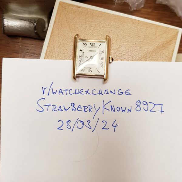 [WTS] 1980s Cornavin Tank - 23 x 31mm - hand winding - 22k ...