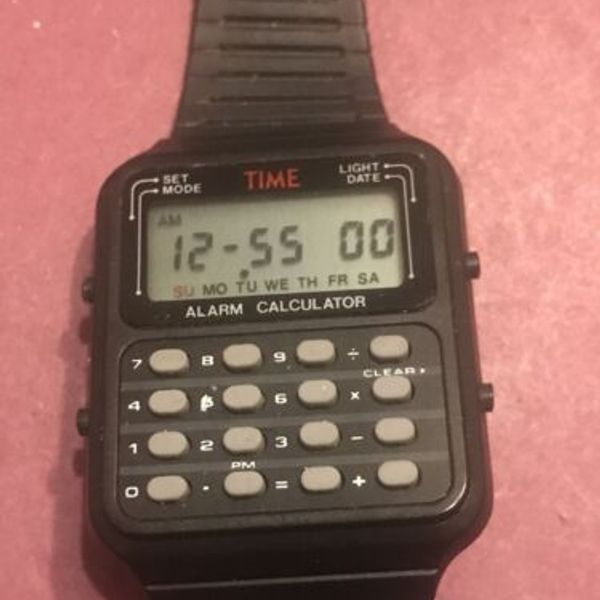 timex calculator watch Vintage | WatchCharts Marketplace