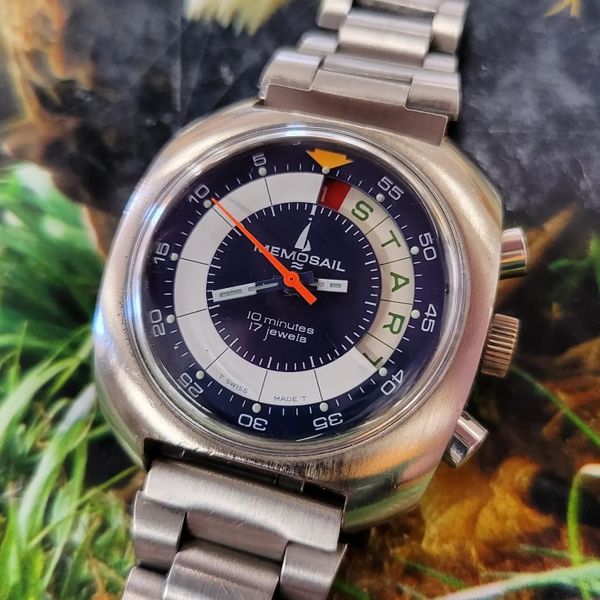 FSOT: Vintage 70's Memosail Yacht Timer on original bracelet ...
